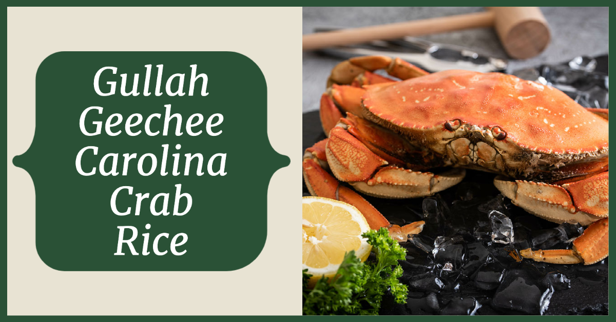 Gullah Geechee Carolina Crab Rice – Washington Sea Grant
