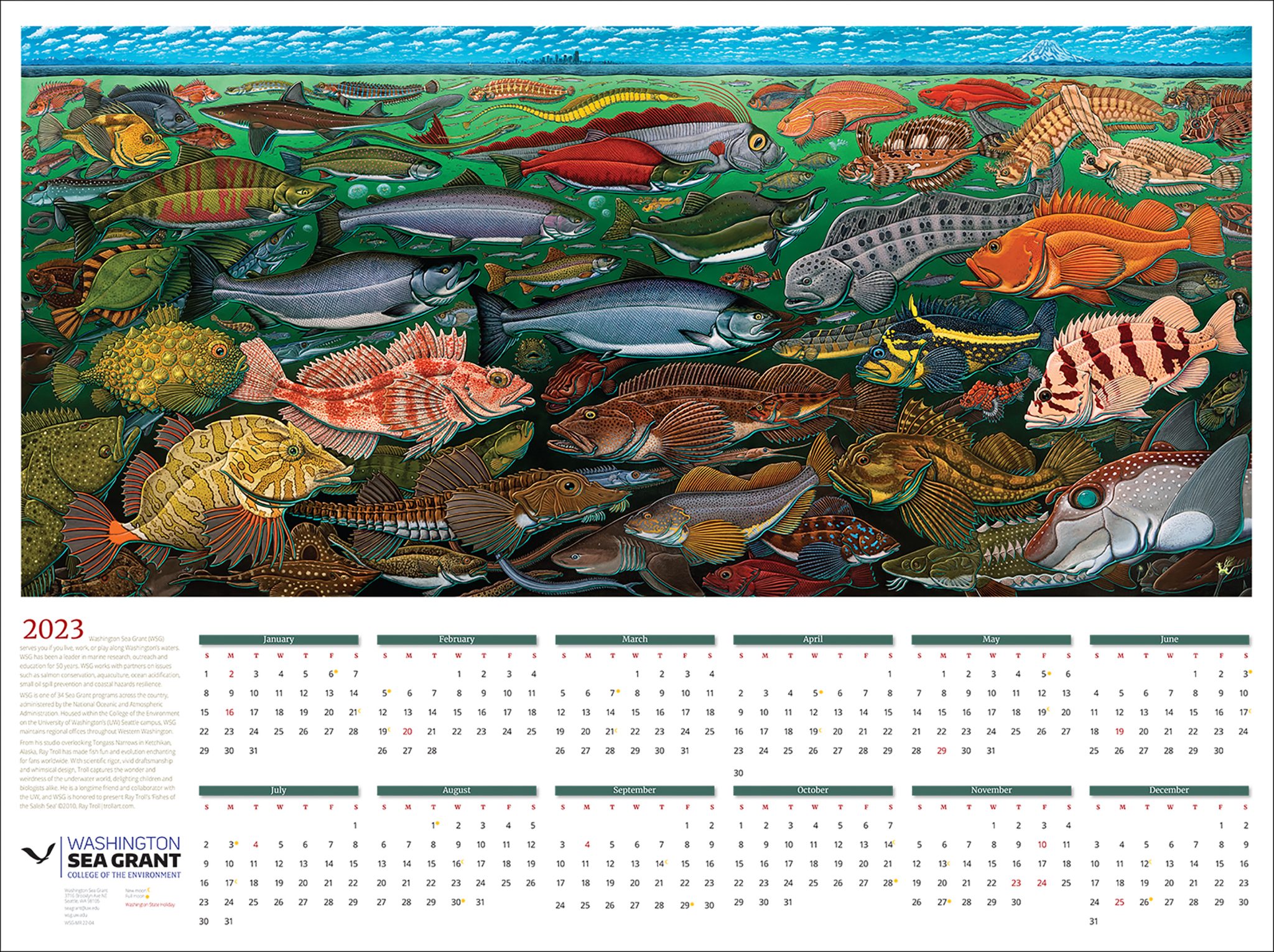 2023 Calendar – Washington Sea Grant