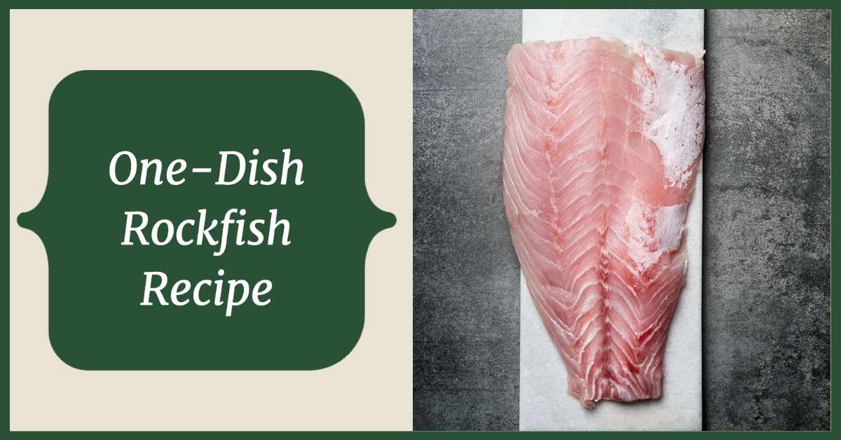 Local and Coastal: One-Dish Rockfish Recipe – Washington Sea Grant