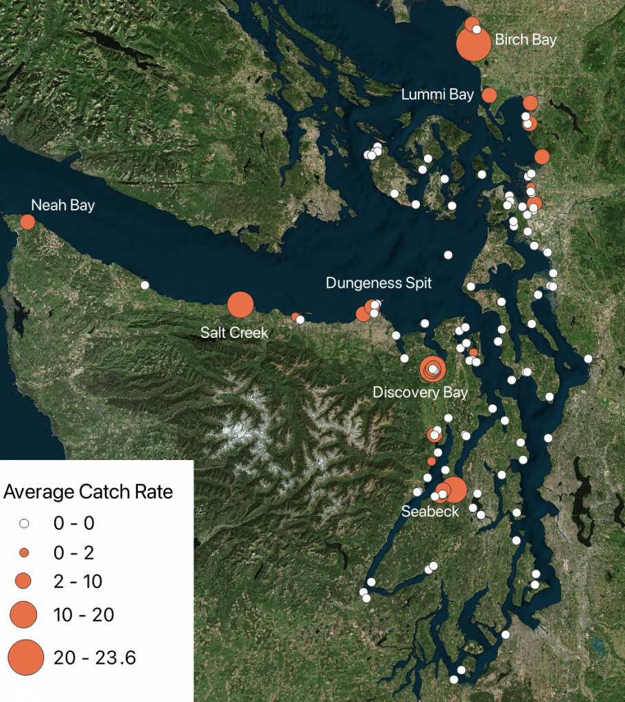 2023 Green Crab Status Summary: Part 1 (Inland) – Washington Sea Grant