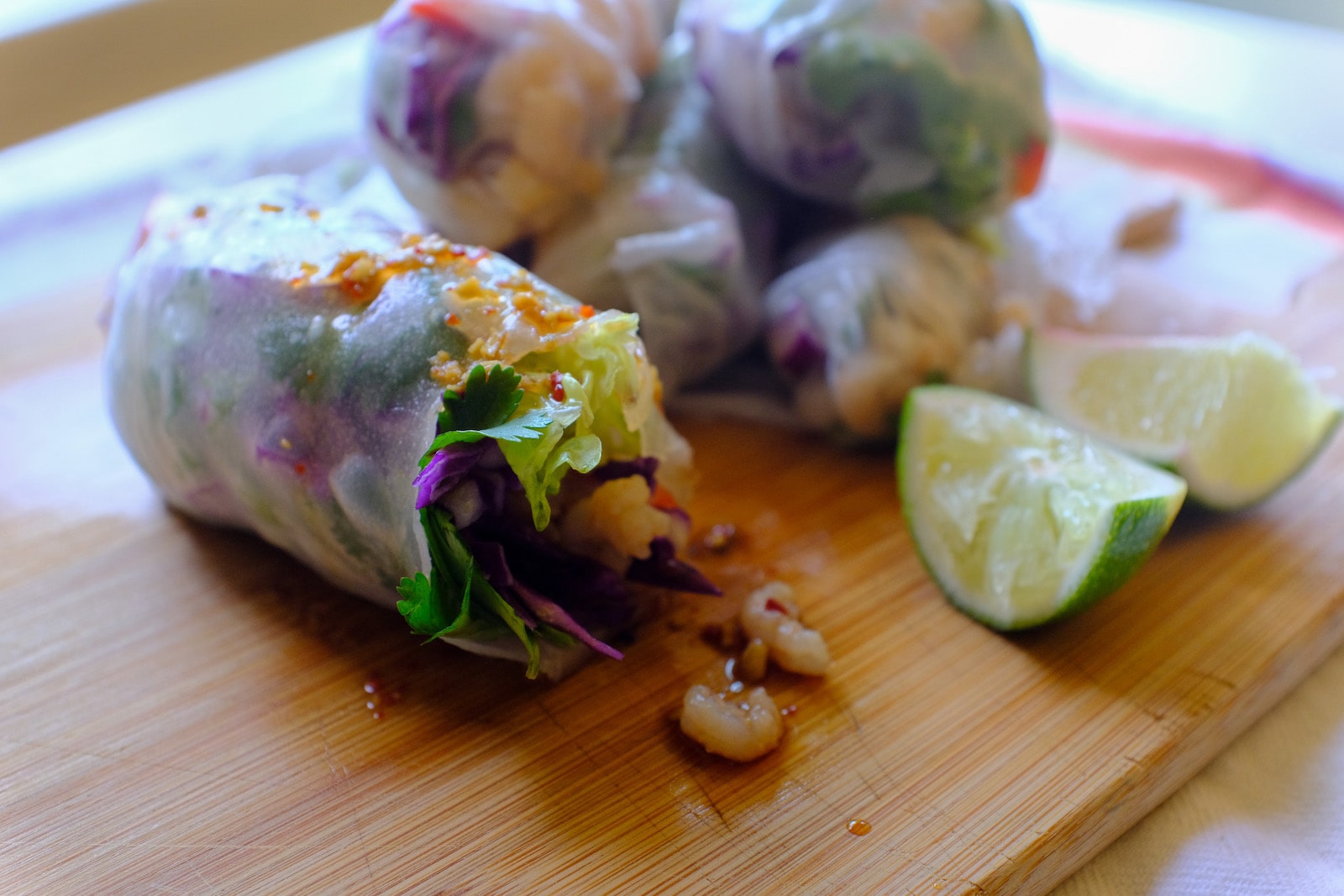 Local and Coastal: Pink Shrimp Spring Rolls – Washington Sea Grant